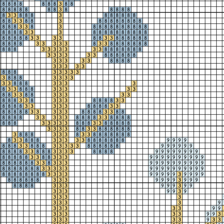 Cute Trees Cross Stitch Pattern – Daily Cross Stitch