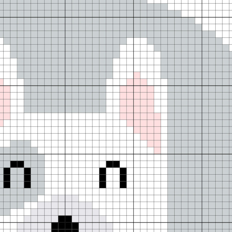 Dog With Eye Spot Cross Stitch Pattern – Daily Cross Stitch