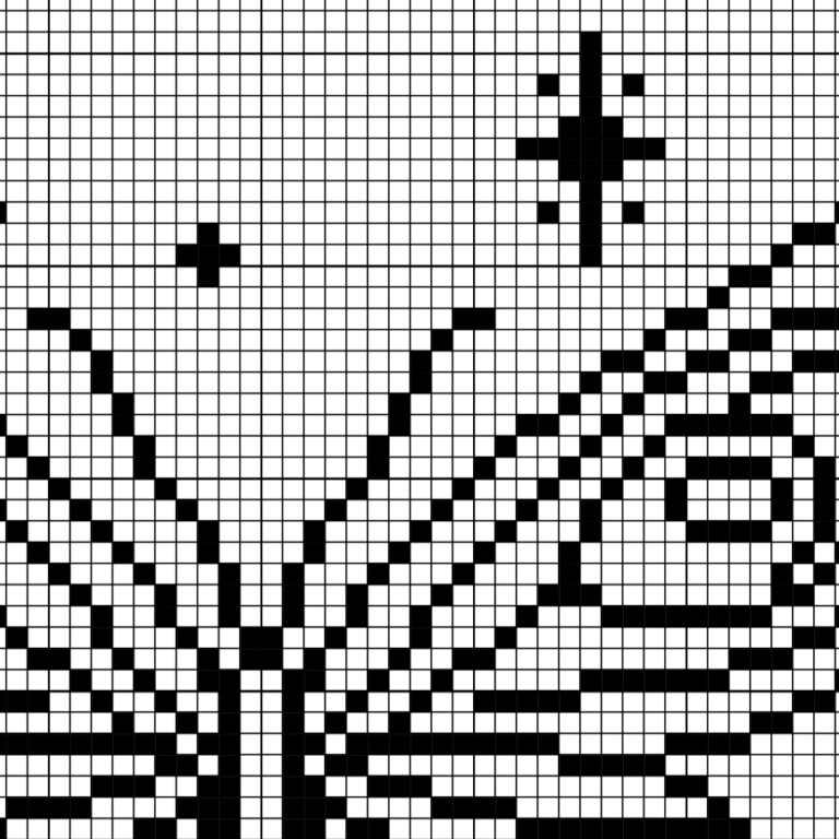 Groovy Butterfly Cross Stitch Pattern – Daily Cross Stitch