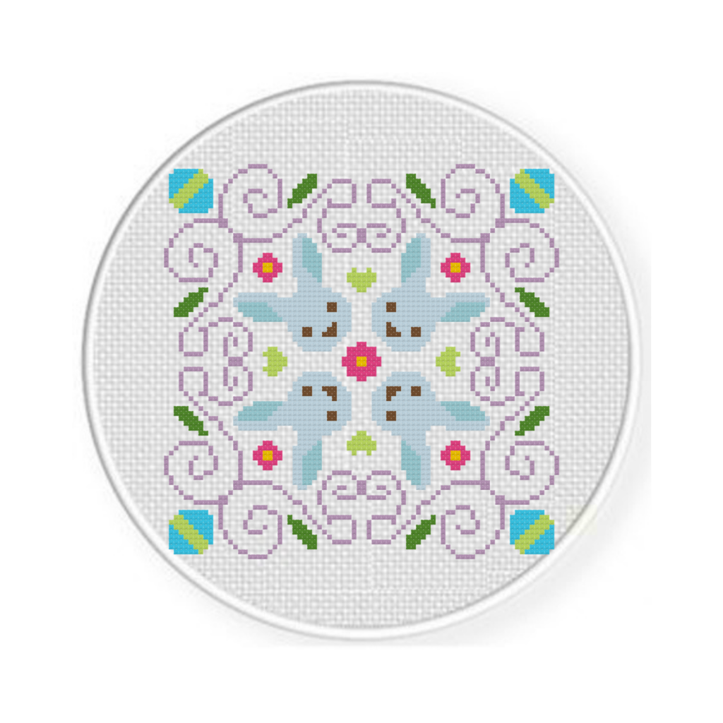Easter Bunny Block Cross Stitch Pattern – Daily Cross Stitch
