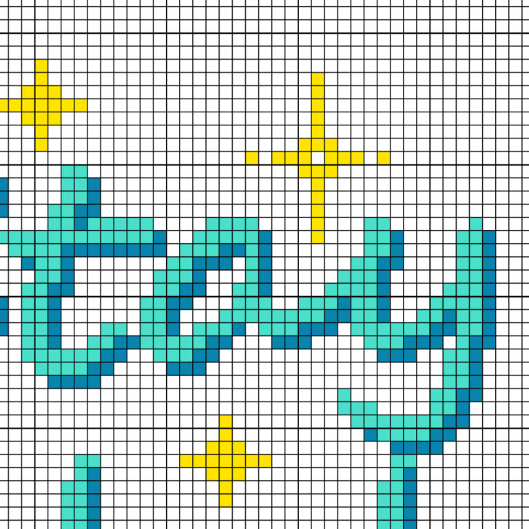 Stay Delulu Cross Stitch Pattern – Daily Cross Stitch