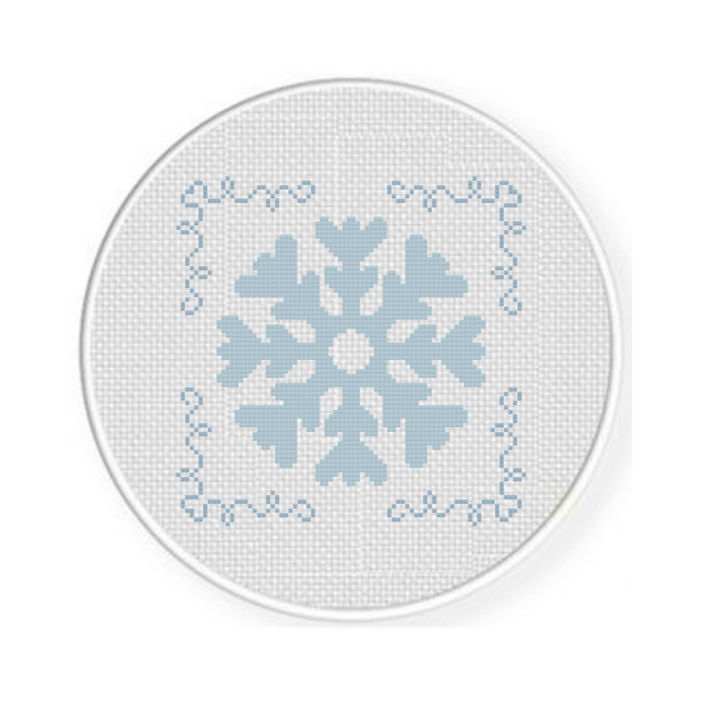 Snowflake Cross Stitch Pattern – Daily Cross Stitch