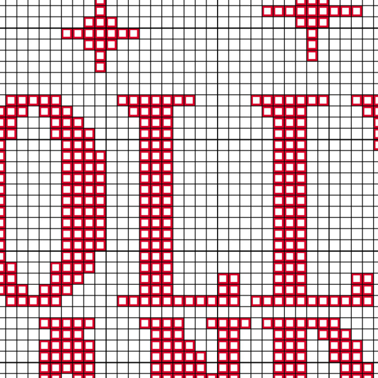 Holly & Jolly Cross Stitch Pattern – Daily Cross Stitch